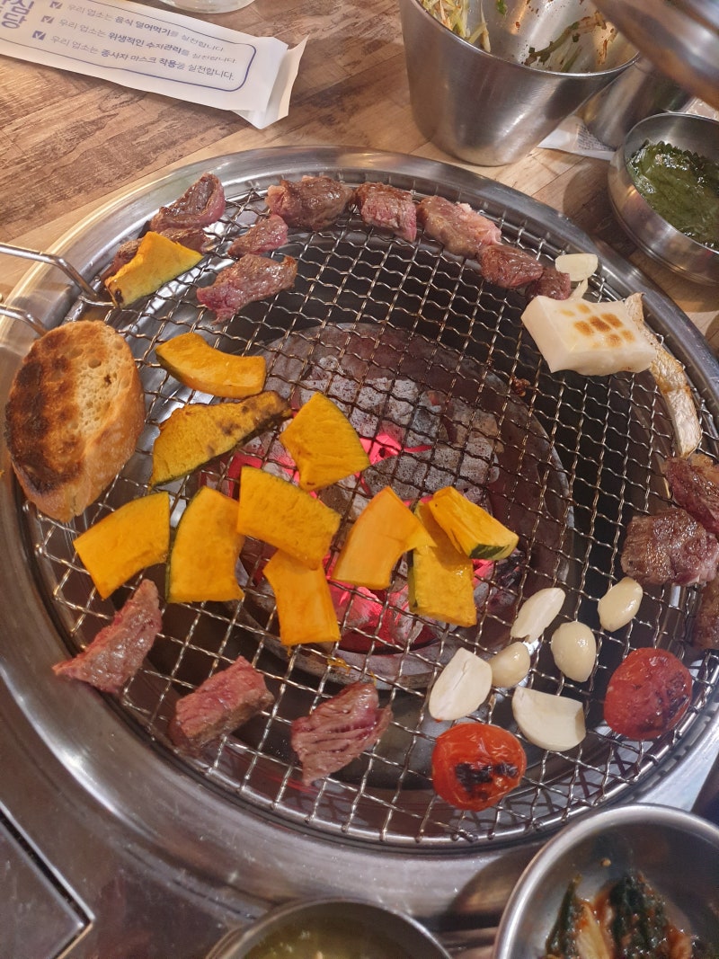 천안 성정동 맛집 수중 숙성으로 부드러운 한우 맛집 꽃핀 한우메뉴 가격 주차 영업시간 네이버 블로그
