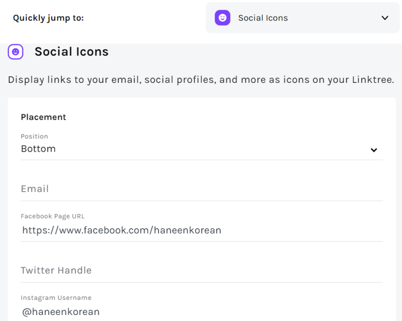 Linktree로 SNS 쉽게 활용하기 인스타그램 Instagram 페이스북 Facebook을 하나의 링크로! : 네이버 블로그