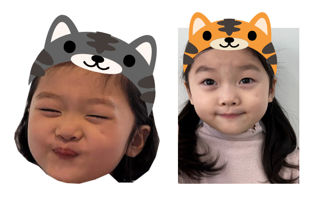 미소쌤 2022년 호랑이 얼굴 합성 이름표 미소쌤껄로 끝 네이버 블로그