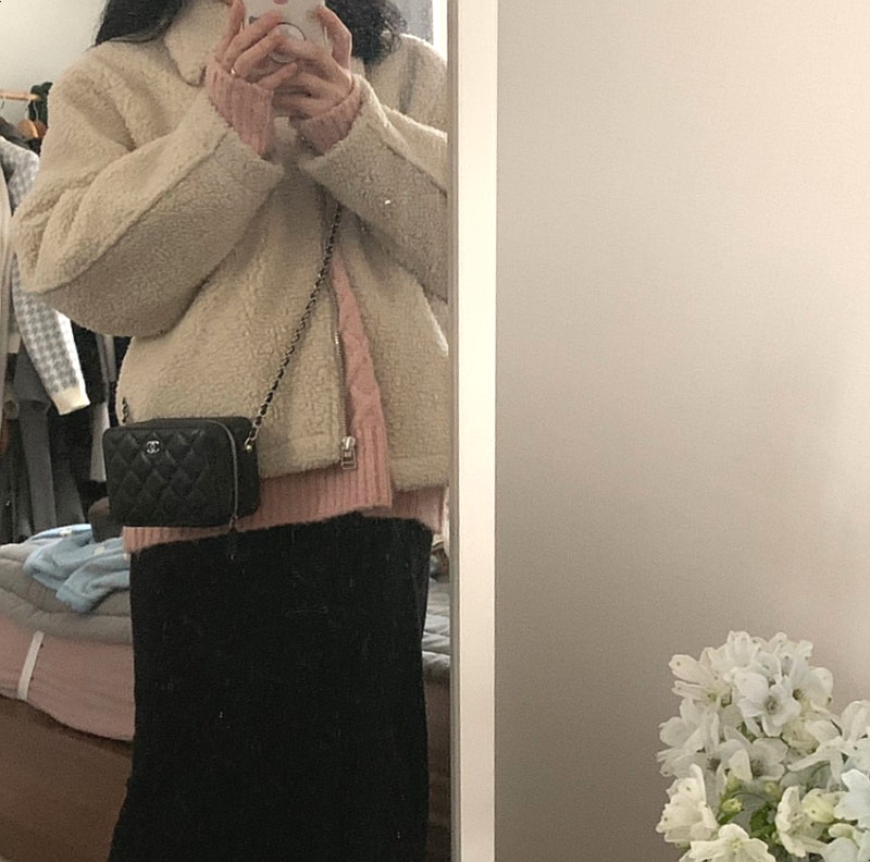 샤넬 카메라백 (캐비어 베니티 체인미니백 AP2426) 구입후기 및 착샷 : 네이버 블로그