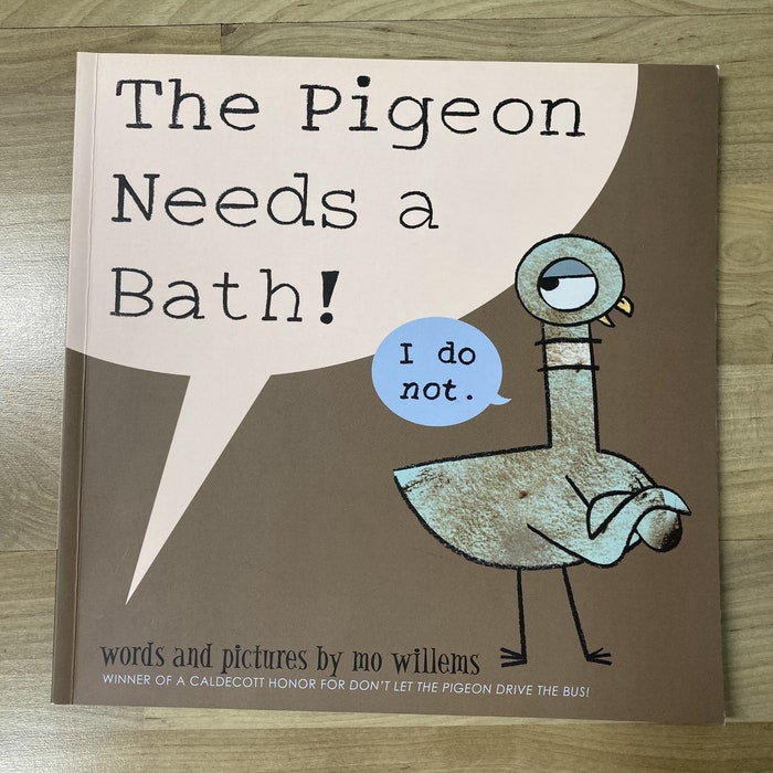 [영어그림책읽기1] The Pigeon Needs a Bath_Mo willems : 네이버 블로그