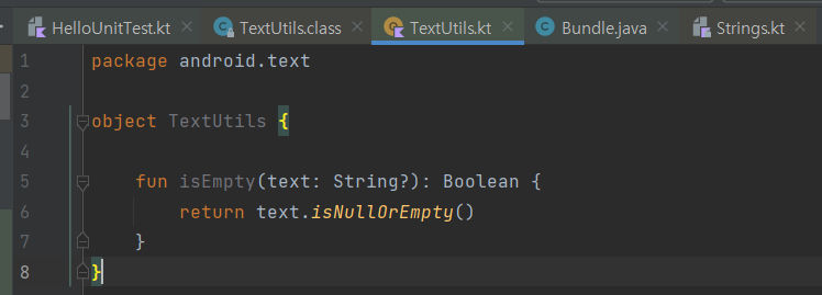 [MockK] TextUtils.isEmpty 사용방법, 항상 false를 리턴하는 #JUnit # ...