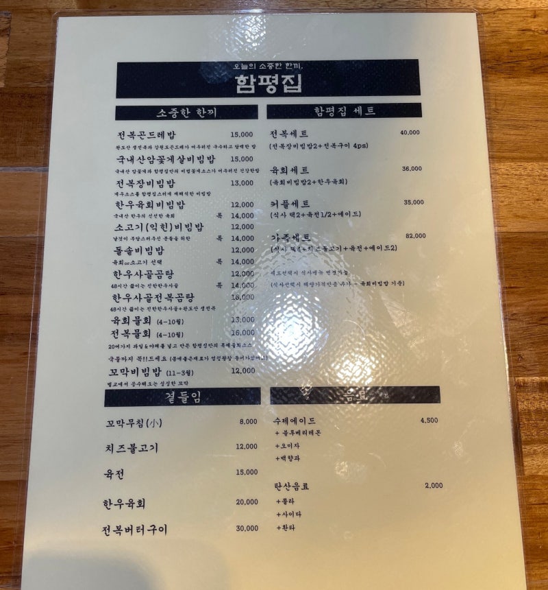 창원 가로수길 맛집 함평집 비빔밥이 맛있는 밥집 네이버 블로그