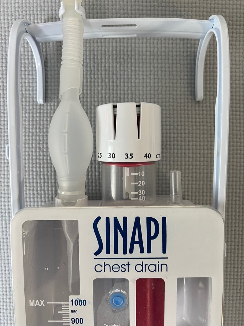 SINAPI Chest Bottle(시나피 체스트 보틀)에 대한 모든것(설명, 적응증, 설치, 장점, 임상적용) : 네이버 블로그