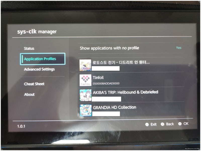 [스위치] 닌텐도 스위치 커스텀 펌웨어 오버클럭 방법, 스위치 sys-clk 사용법, 클럭제한 해제, 로딩 및 프레임상승 ...