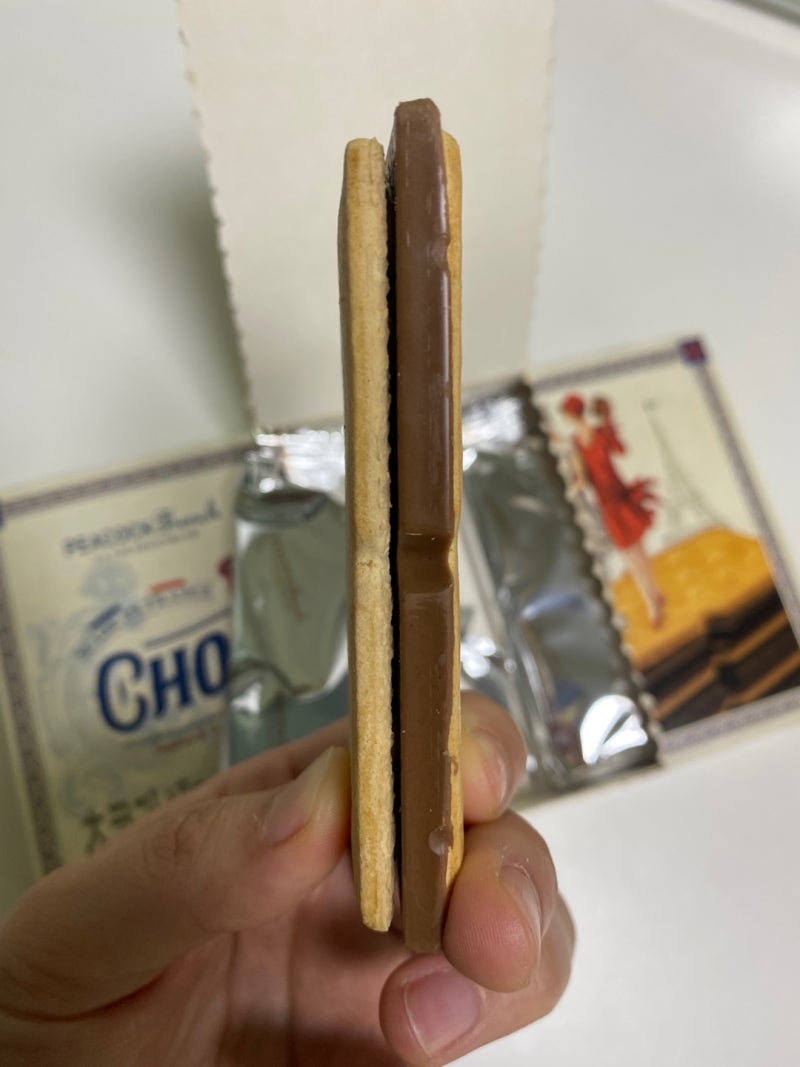피코크 초콜릿 샌드위치 비스킷 솔직후기 네이버 블로그