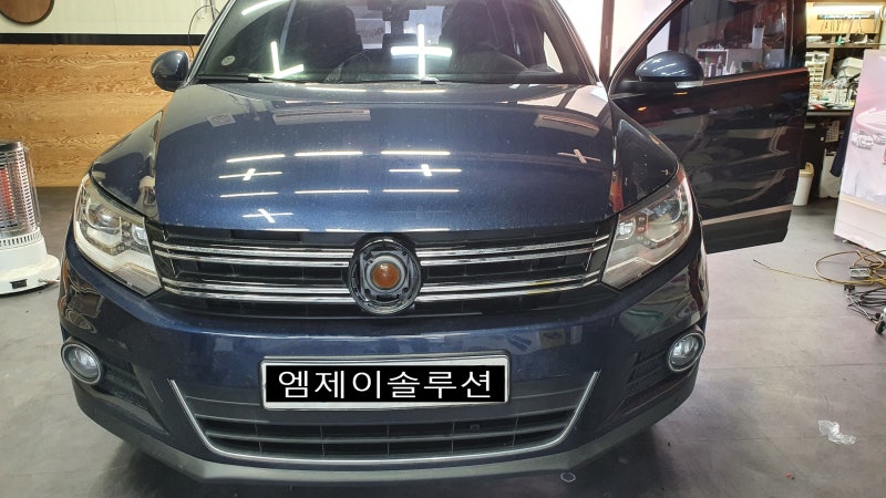 폭스바겐 티구안 순정 ACC(어뎁티브크루즈컨트롤),RCD410 PRO 장착 : 네이버 블로그