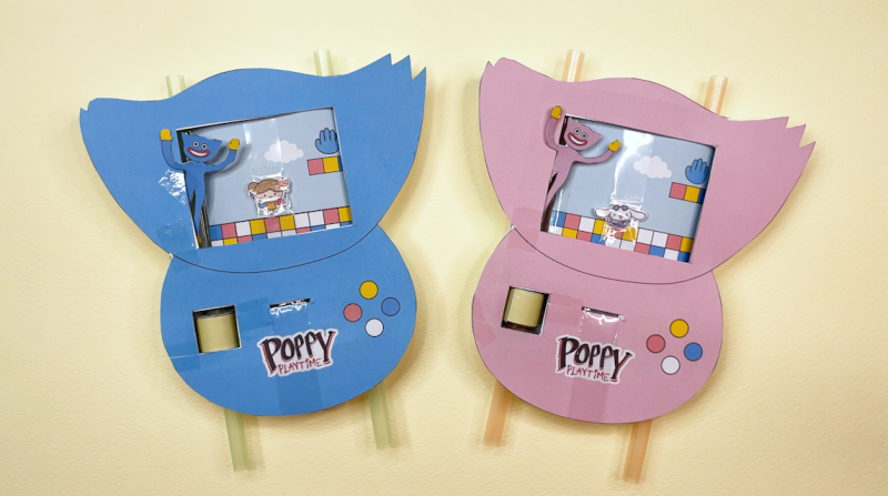 파피플레이타임 종이게임기 만들기! DIY Poppy Playtime paper game machine : 네이버 블로그