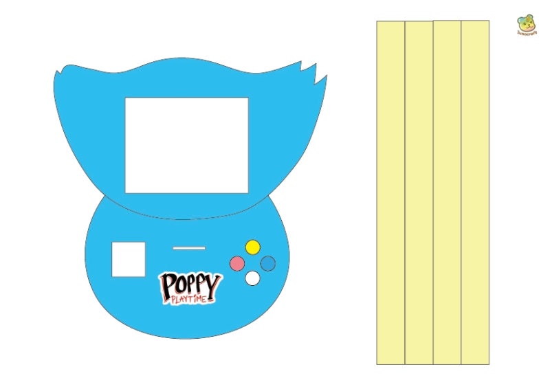 파피플레이타임 종이게임기 만들기! DIY Poppy Playtime paper game machine : 네이버 블로그