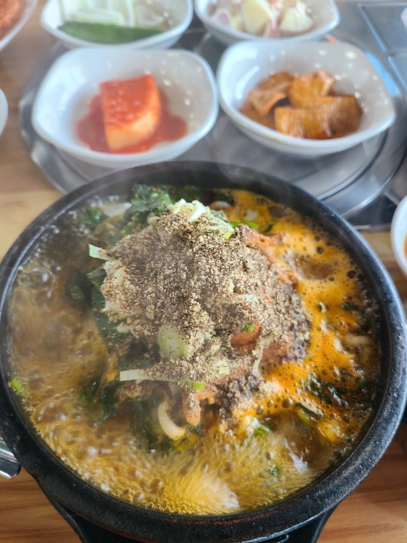 당진맛집 당진 송산 유곡리 맛집 지릿골감자탕 뼈해장국 맛집 혼밥의 메카 자주 갈 예정 네이버 블로그