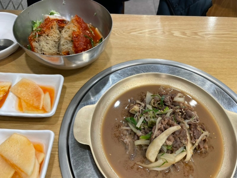 고속터미널신세계백화점 강남점 식당가평양면옥 평양냉면 불고기 네이버 블로그