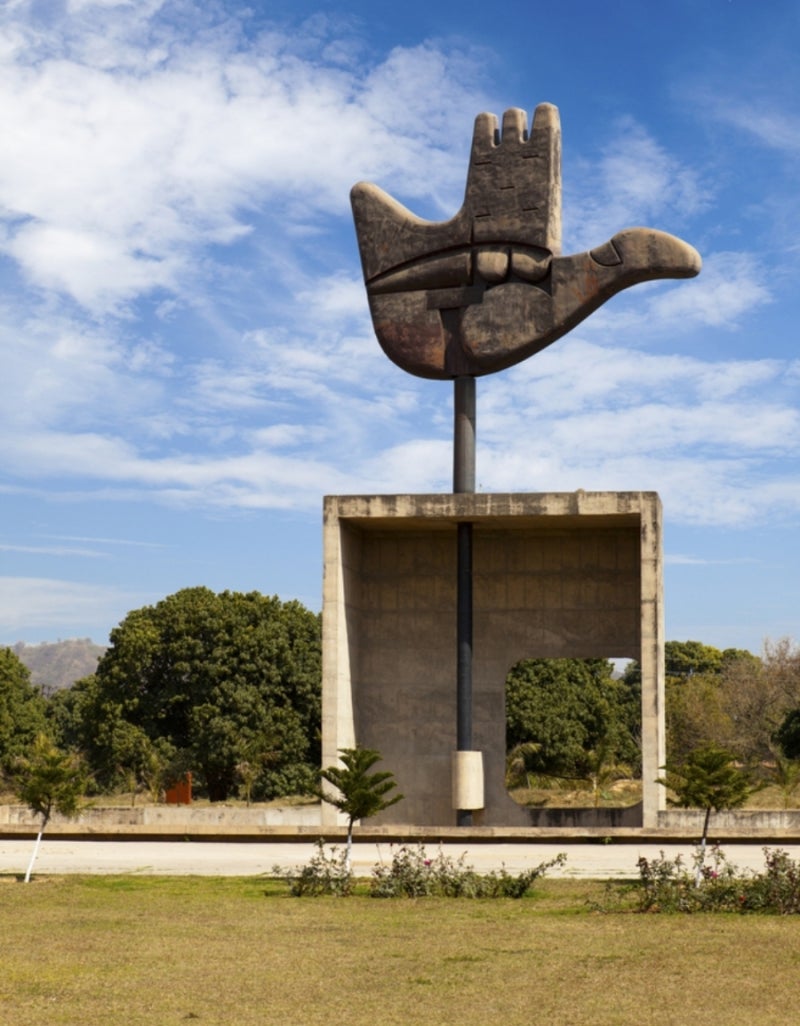 르 코르뷔지에의 오픈핸드 모뉴먼트. open hand monument, chandigarh, india, le corbusier ...