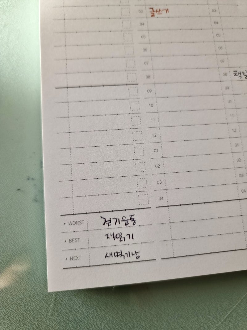 스터디플래너추천 도트플래너 52weeks 시간관리 52주 위클리 플래너 만년다이어리 네이버 블로그