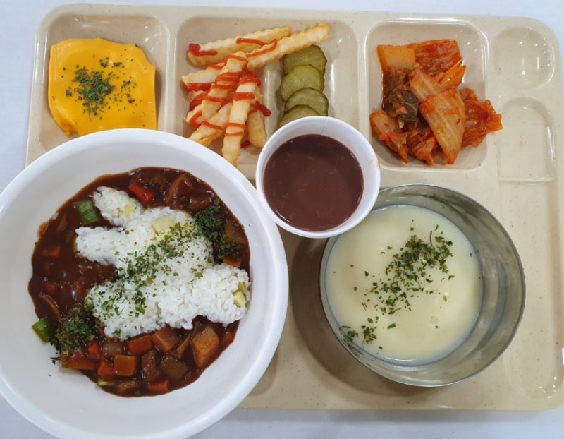 단체급식메뉴 하이라이스 네이버 블로그