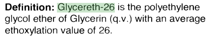 끈적임없는 다목적 보습제 글리세레스-26 (Glycereth-26) : 네이버 블로그