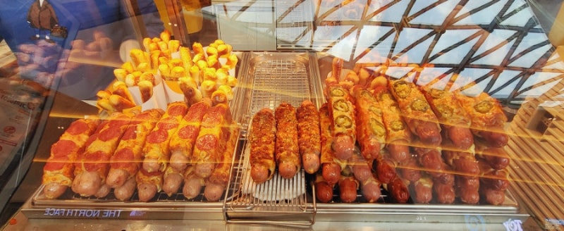 앤티앤스 신메뉴 갈릭 크림치즈 스틱 베스트 메뉴 아몬드 크림치즈 스틱 할라피뇨 치즈 핫도그 너무 맛있엉 🤤 네이버 블로그