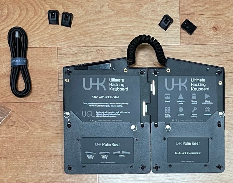 [키보드] Ultimate Hacking Keyboard (UHK 60 v2) - 개봉기 : 네이버 블로그