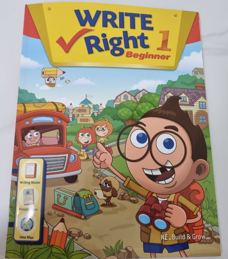 Write Right Beginner 1 초등작문기초영어교제 : 네이버 블로그