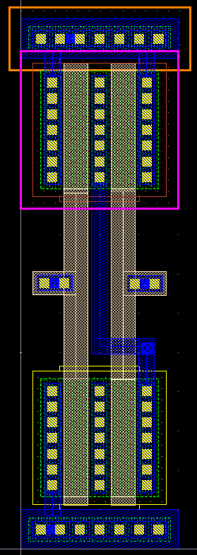 반도체 기초 소자 설계 / Cadence Tool을 이용한MOSFET로 Inverter, nand, nor, decoder 설계 ...