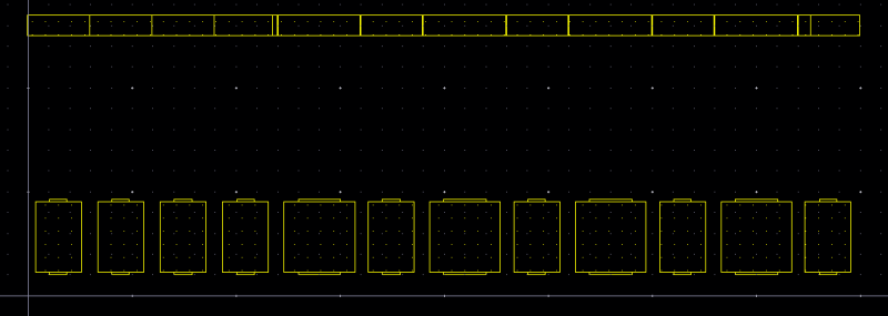 반도체 기초 소자 설계 / Cadence Tool을 이용한MOSFET로 Inverter, nand, nor, decoder 설계 ...