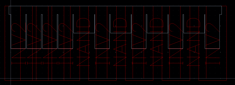 반도체 기초 소자 설계 / Cadence Tool을 이용한MOSFET로 Inverter, nand, nor, decoder 설계 ...