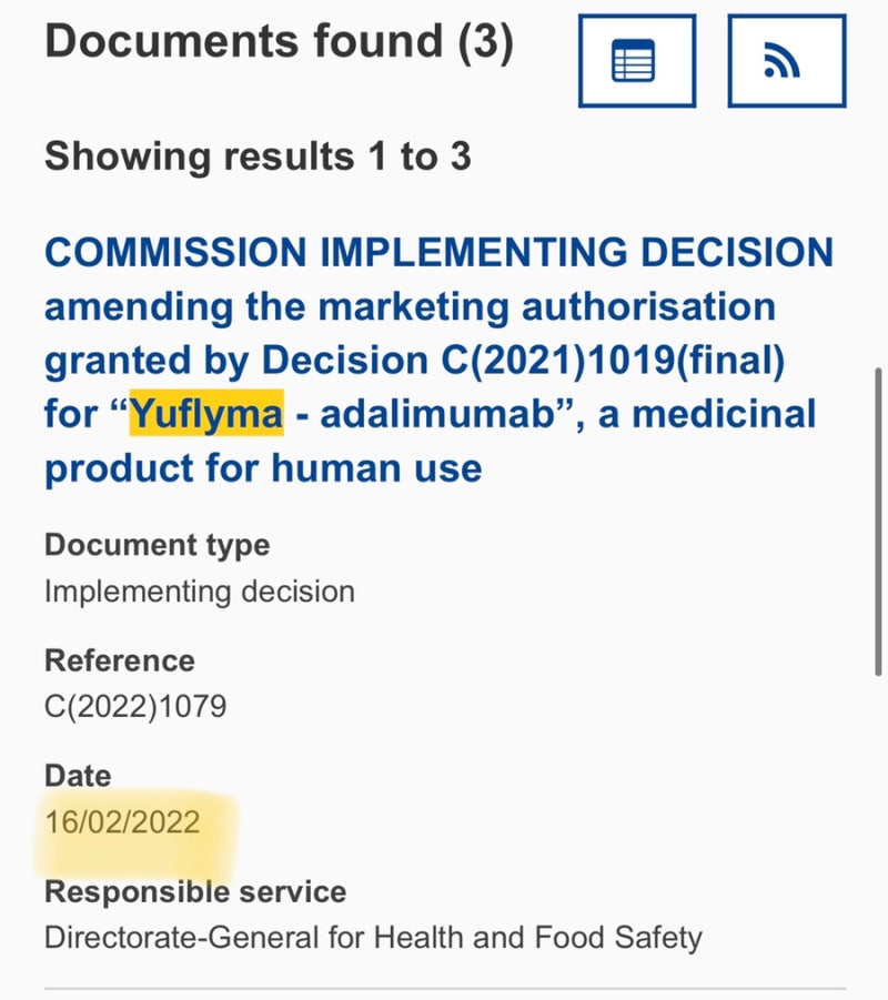 [셀트리온] 유플라이마 80mg/0.8ml 용량 EC 승인 : 네이버 블로그