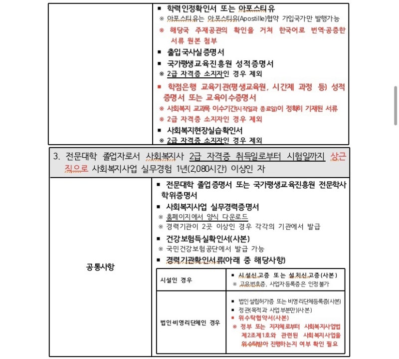 정보공유 사회복지사 1급 자격증 신청 서류 응시자격and자격증 발급 모든것 네이버 블로그
