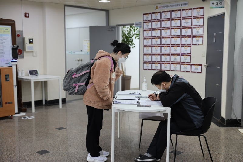 안성 이투스기숙학원의 재수정규반 개강일 현장 네이버 블로그