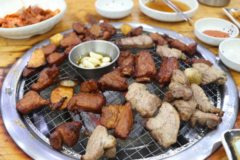 수유리 맛집 오랜만에 돼지갈비 맛나게 먹은 수유갈비 산성골 네이버 블로그