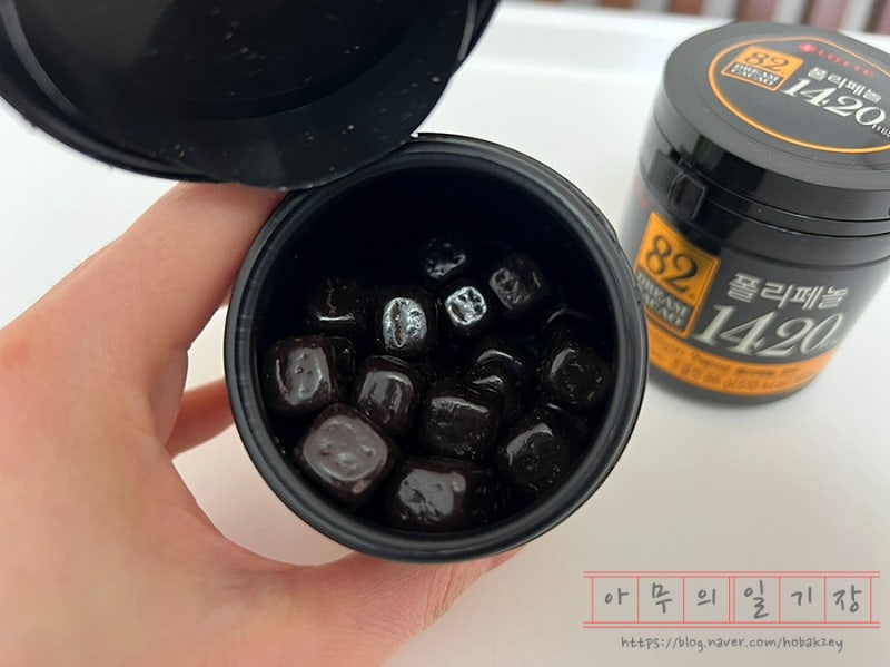 롯데 드림카카오 82 폴리페놀 초콜릿 그리고 효능 네이버 블로그