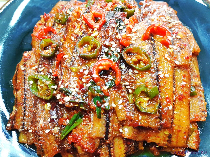 풀치조림 반건조 갈치조림 비린내 없이 만드는 법 네이버 블로그