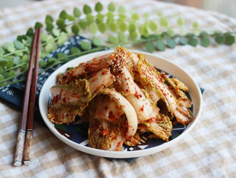 얼갈이 겉절이 김치 양념 만드는법 얼갈이배추무침 네이버 블로그