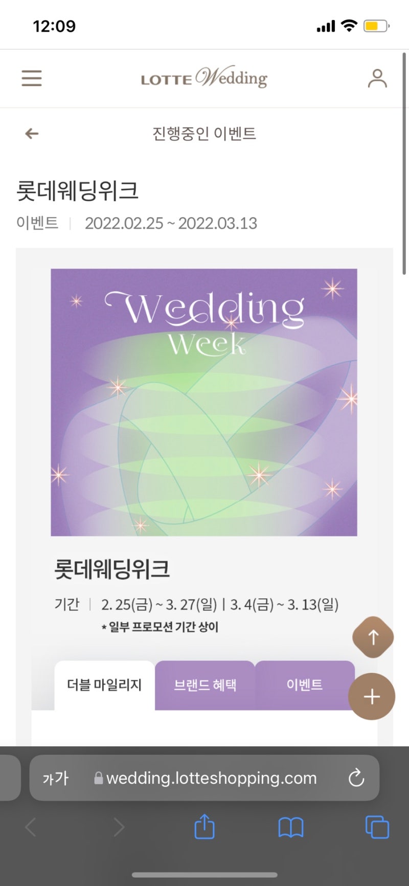 결혼 신혼부부 꿀팁 웨딩마일리지 롯데 더블마일리지 적립기간 이벤트 네이버 블로그