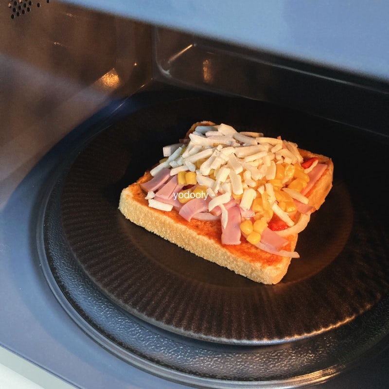 전자레인지로 뚝딱 맛있는 식빵피자 만들기피자토스트 만드는 법 네이버 블로그