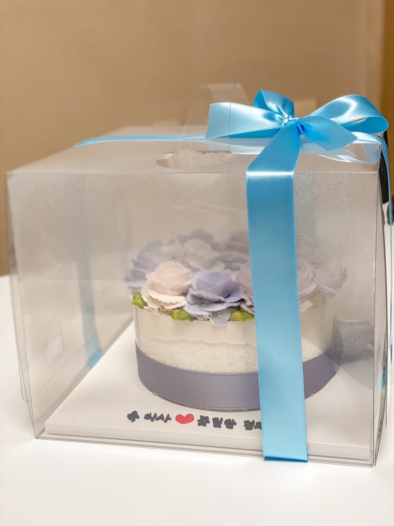 훌륭했던 영등포 떡케이크 맛집 4월을담은 레터링 용돈케이크 네이버 블로그
