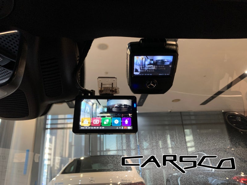 벤츠 E350 E클래스 순정 블랙박스 주차 녹화가 안된다고 사제 블박 블랙박스 보조배터리 장착 시공 후기 네이버 블로그
