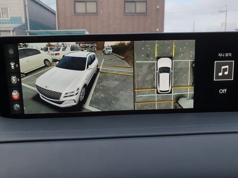 GV80 순정 어라운드뷰(서라운드뷰) 장착 : 네이버 블로그