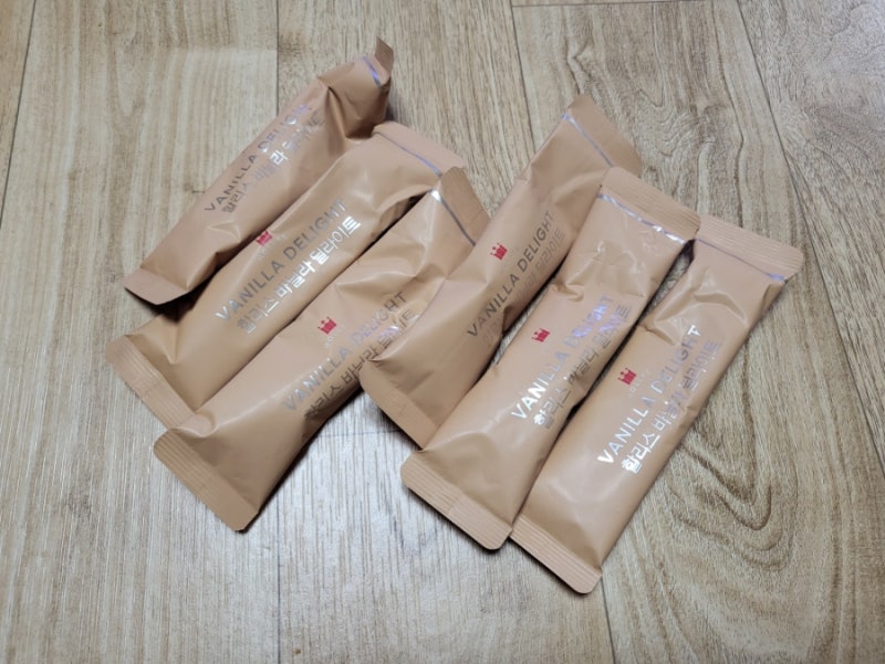 할리스 커피 바닐라 딜라이트 파우더 스틱 바닐라라떼 홈 카페 네이버 블로그