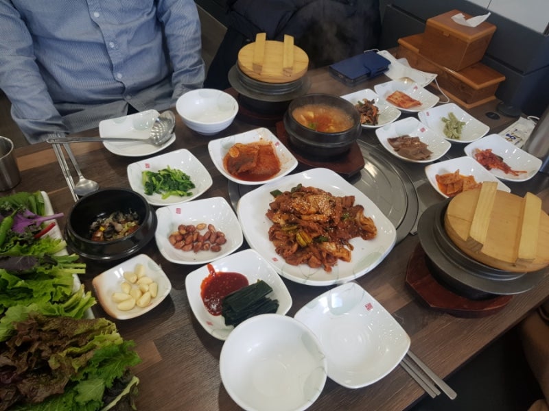 문경점촌맛집 미광돌솥쌈밥 집밥먹고 싶을 때~ 제육볶음돌솥쌈밥 네이버 블로그