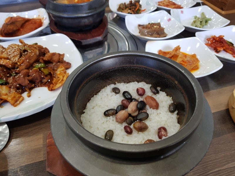 문경점촌맛집 미광돌솥쌈밥 집밥먹고 싶을 때~ 제육볶음돌솥쌈밥 네이버 블로그
