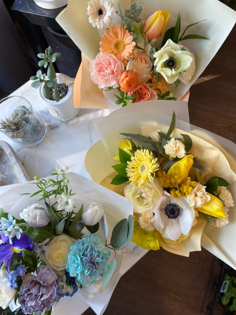 463신촌꽃집 이대꽃집 리안플라워leann Flowers 봄꽃다발 튤립꽃다발 네이버 블로그