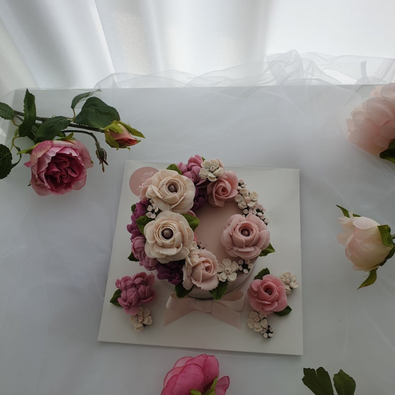 하남미사앙금플라워떡케이크/구름꽃케이크♥ : 네이버 블로그