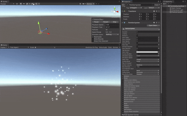 [UNITY] 유니티 파티클 시스템 Unity Particle System : 네이버 블로그