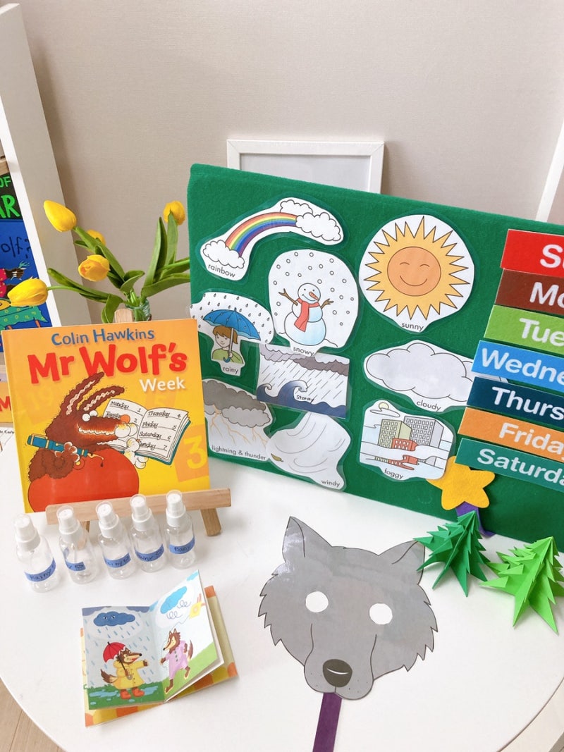 감계영어 Mr wolf’s week 유아스토리타임 : 네이버 블로그