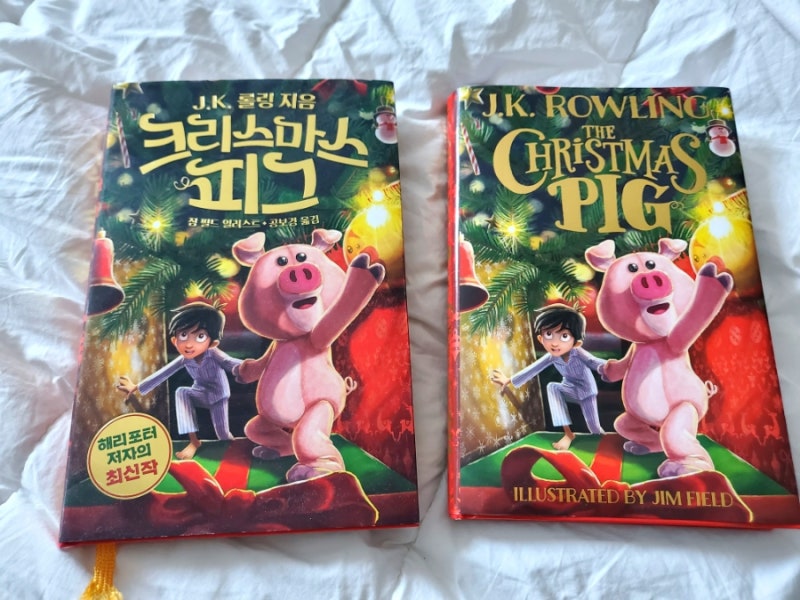 초등학생 책추천 : ) 해리포터 작가 JK롤링 크리스마스 피그 The Christmas Pig with Amazon ...