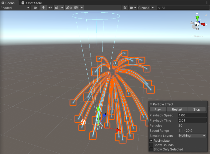 [UNITY] 폭죽 만들기 / 유니티 파티클 시스템 Unity Particle System : 네이버 블로그