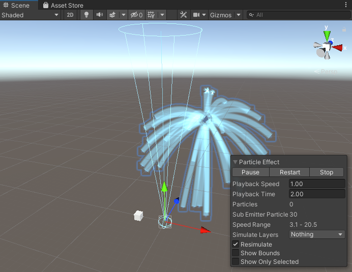 [UNITY] 폭죽 만들기 / 유니티 파티클 시스템 Unity Particle System : 네이버 블로그
