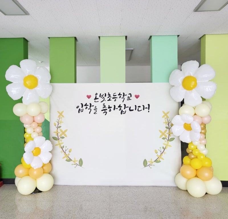 세종시풍선장식 졸업포토존 풍선아트 졸업장식 입학포토존 입학식 졸업식 세종풍선 대전풍선 커스텀풍선