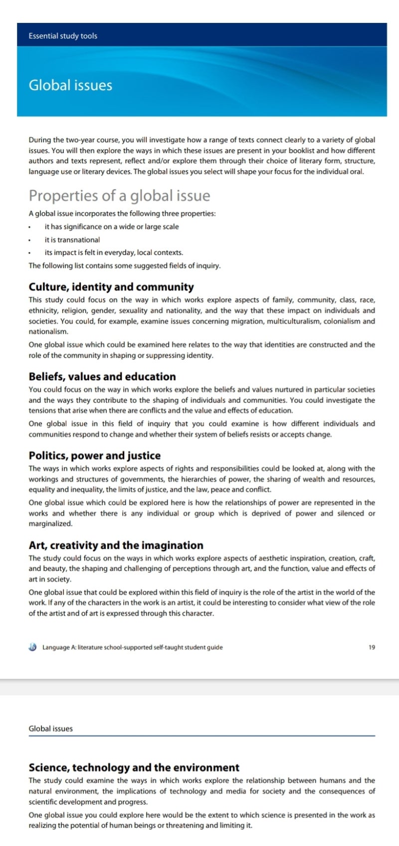 IB Korean A Literature SSST (셀프톳) guide 함께 읽기 4 : 필수 학습 도구 Essential ...