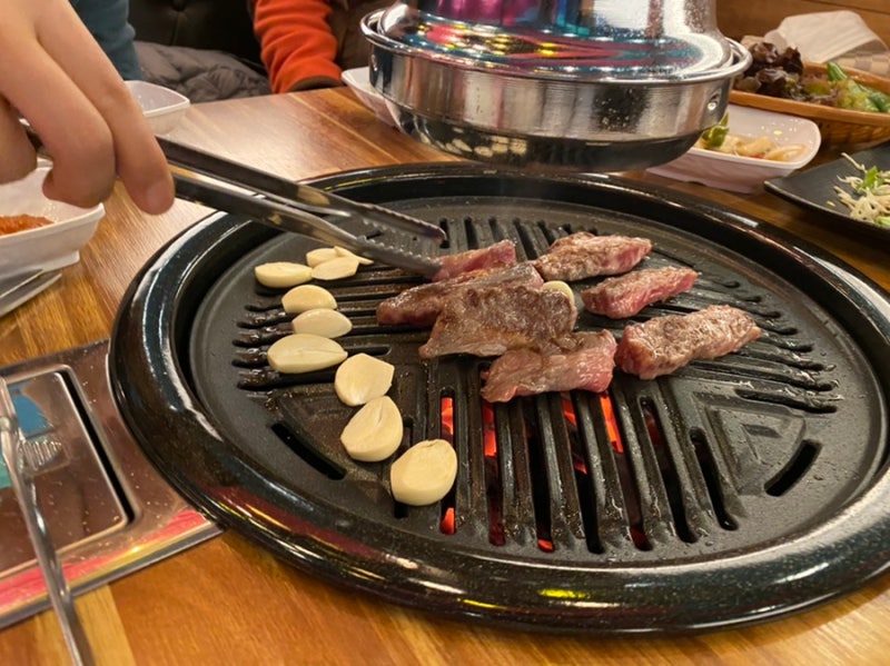 부천시청역 소고기 맛집 통큰소한마리 부천시청역 가족 외식 네이버 블로그